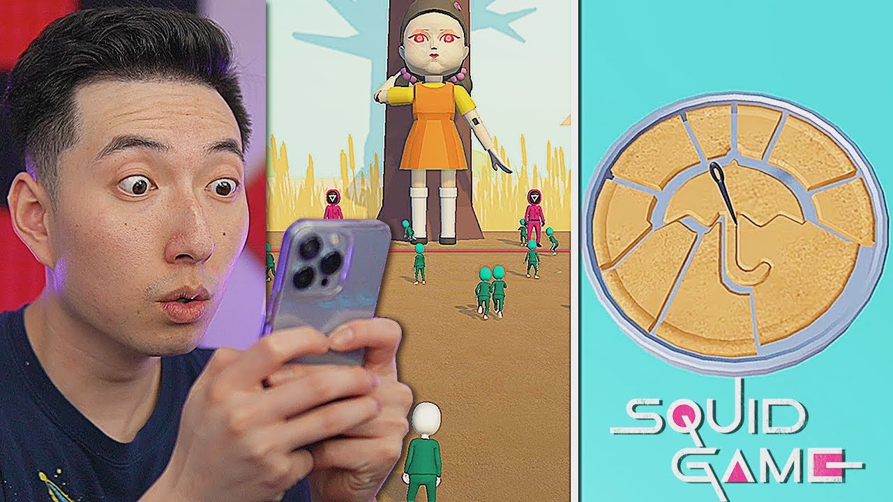 Testing CURSED Squid Games Apps on My Phone! - YouTube