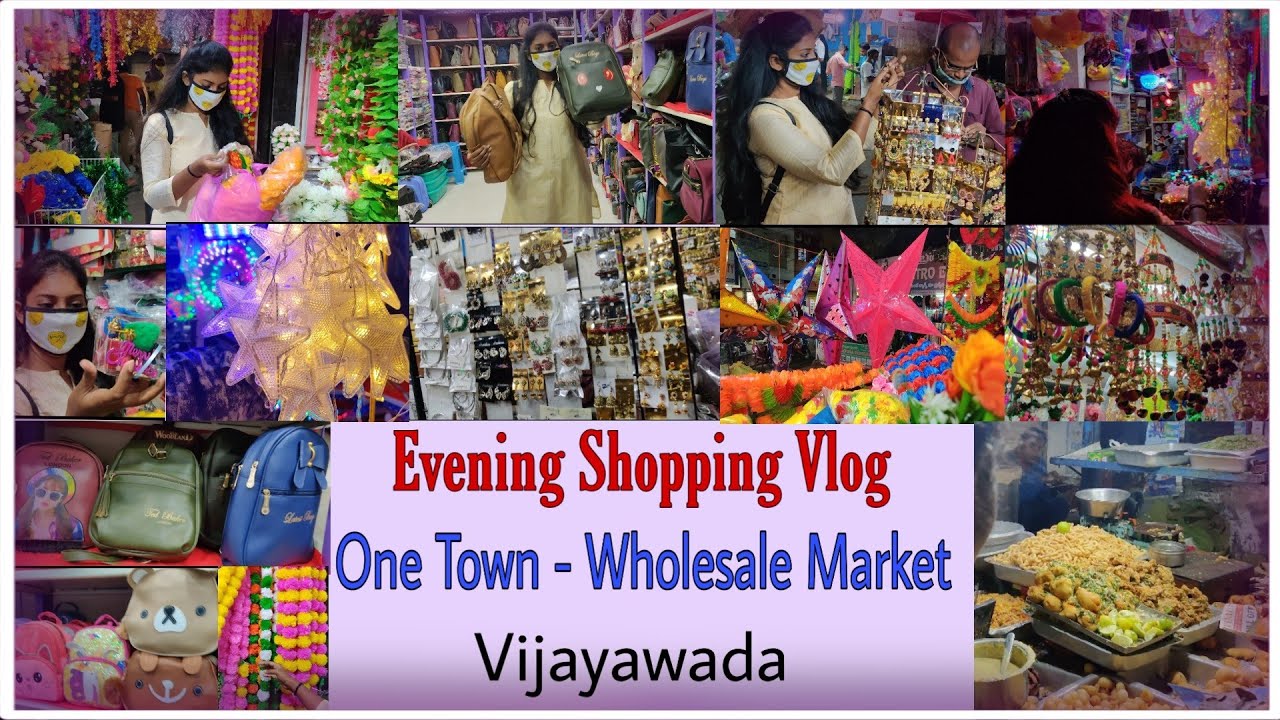 Evening Shopping Vlog || One Town Vijayawada || Telugu || Me! Dorasani ...