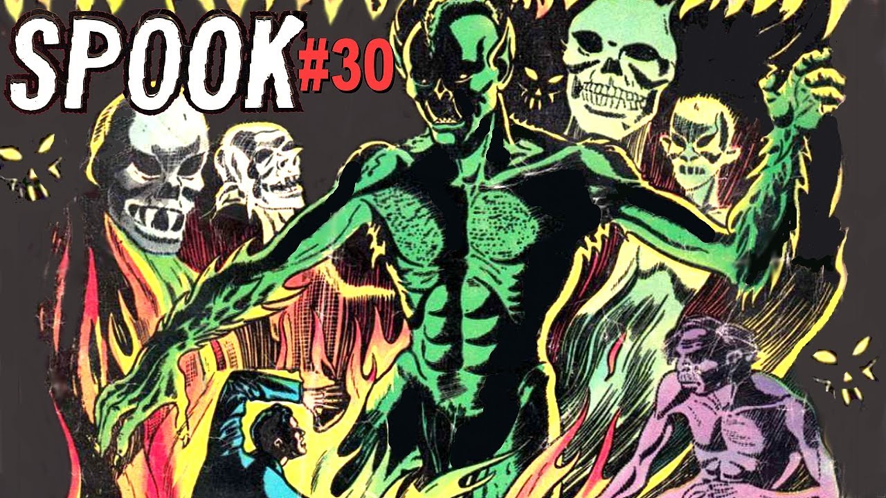 Pre-Code HORROR Comic Book SPOOK Suspense and Mystery 30 - October 1954 - YouTube