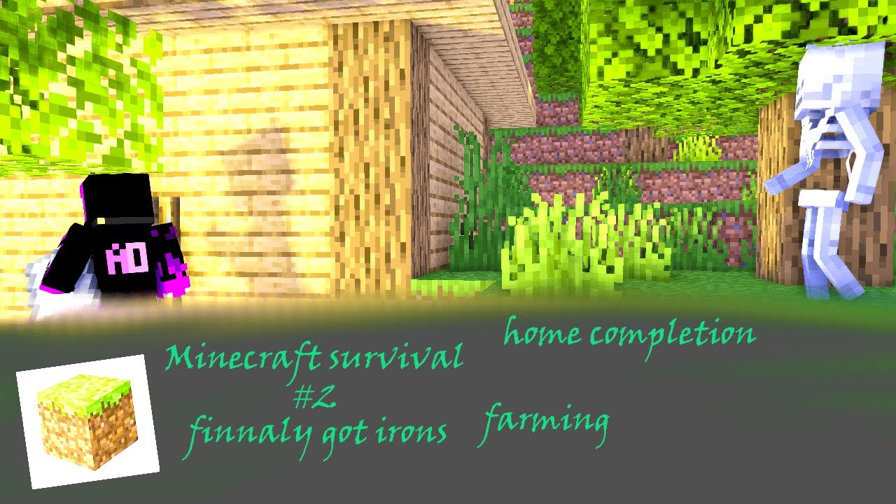 How to play Minecraft || Minecraft survival series part # 2 || Real ...