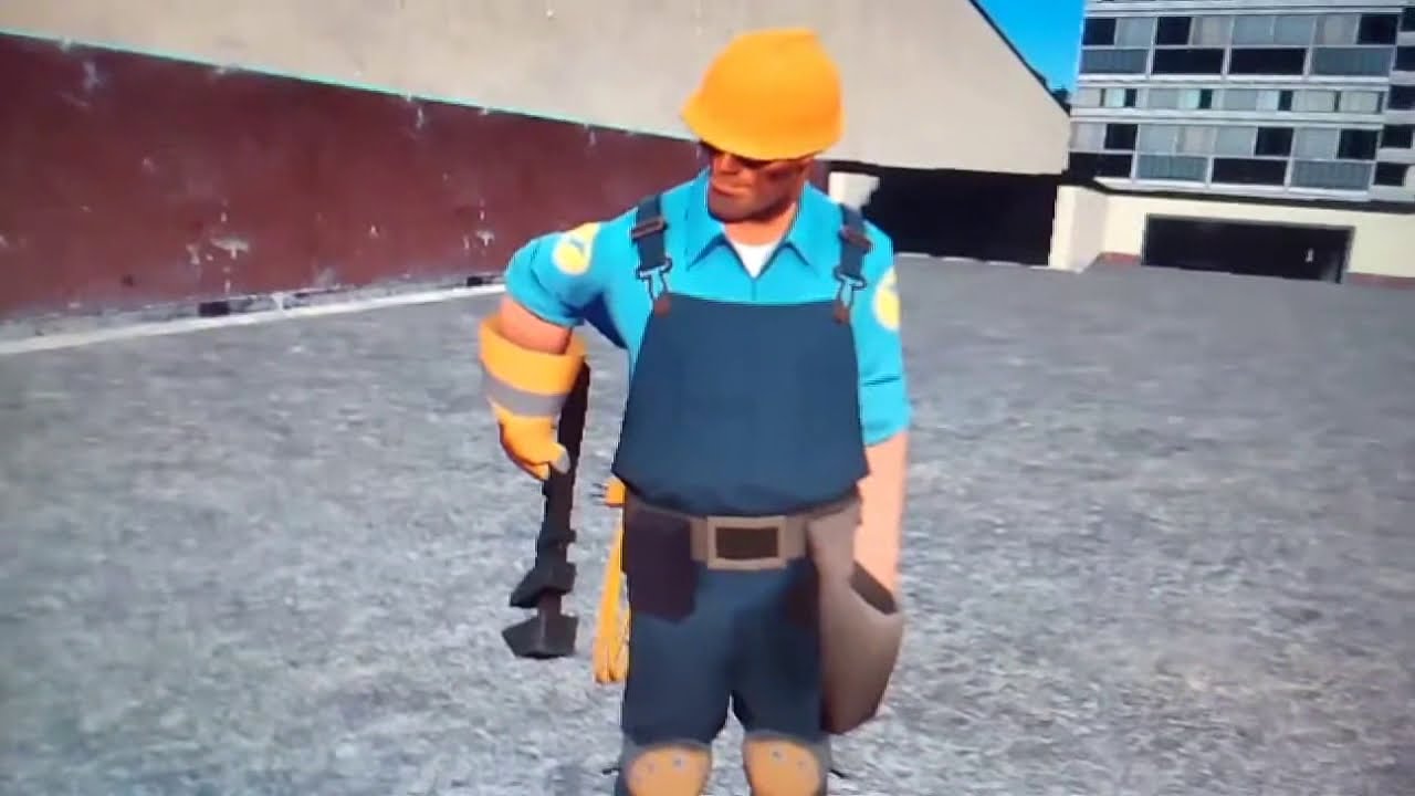 Engineer makes sentry buster - YouTube