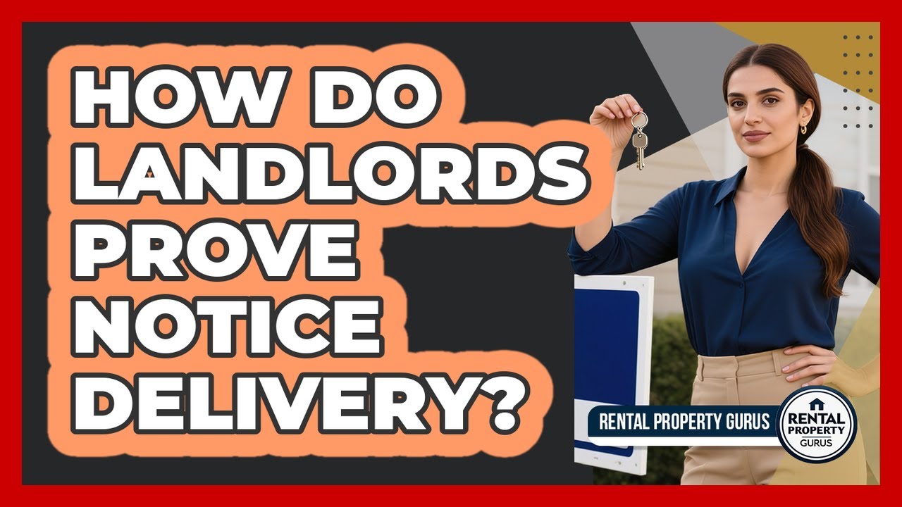 How Do Landlords Prove Notice Delivery? - YouTube