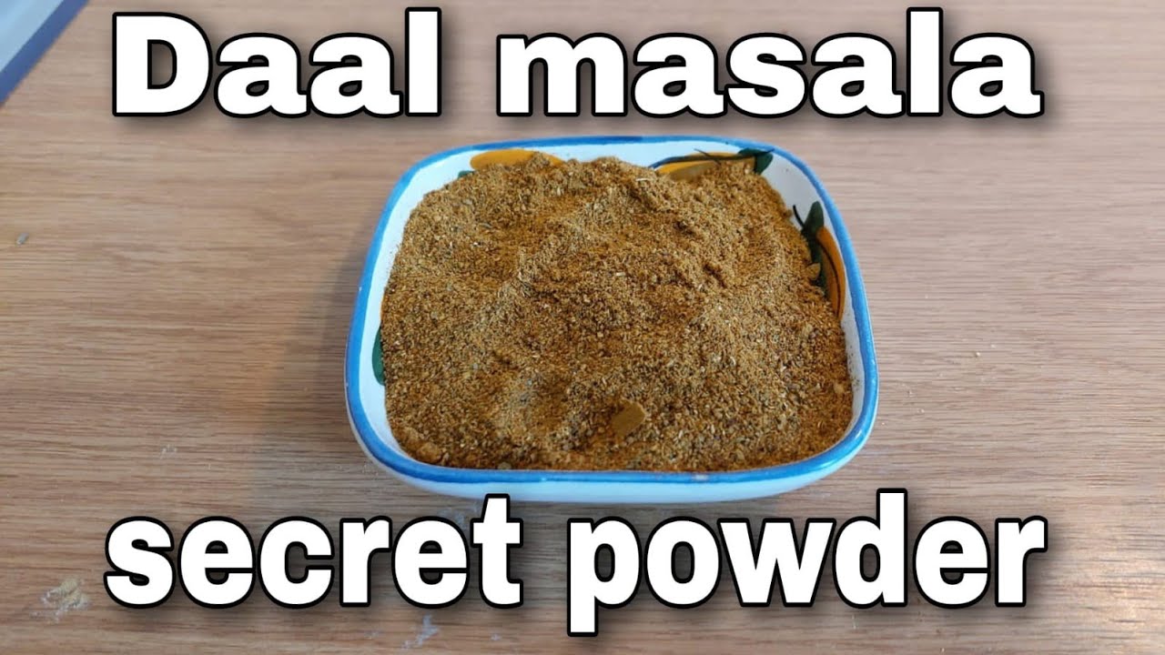 Special Daal Masala || Secret Masala Recipe For Daal - YouTube