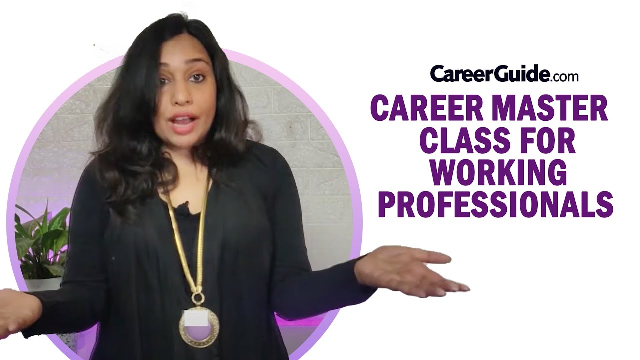 Career Masterclass for Working Professionals - Certification Course ...