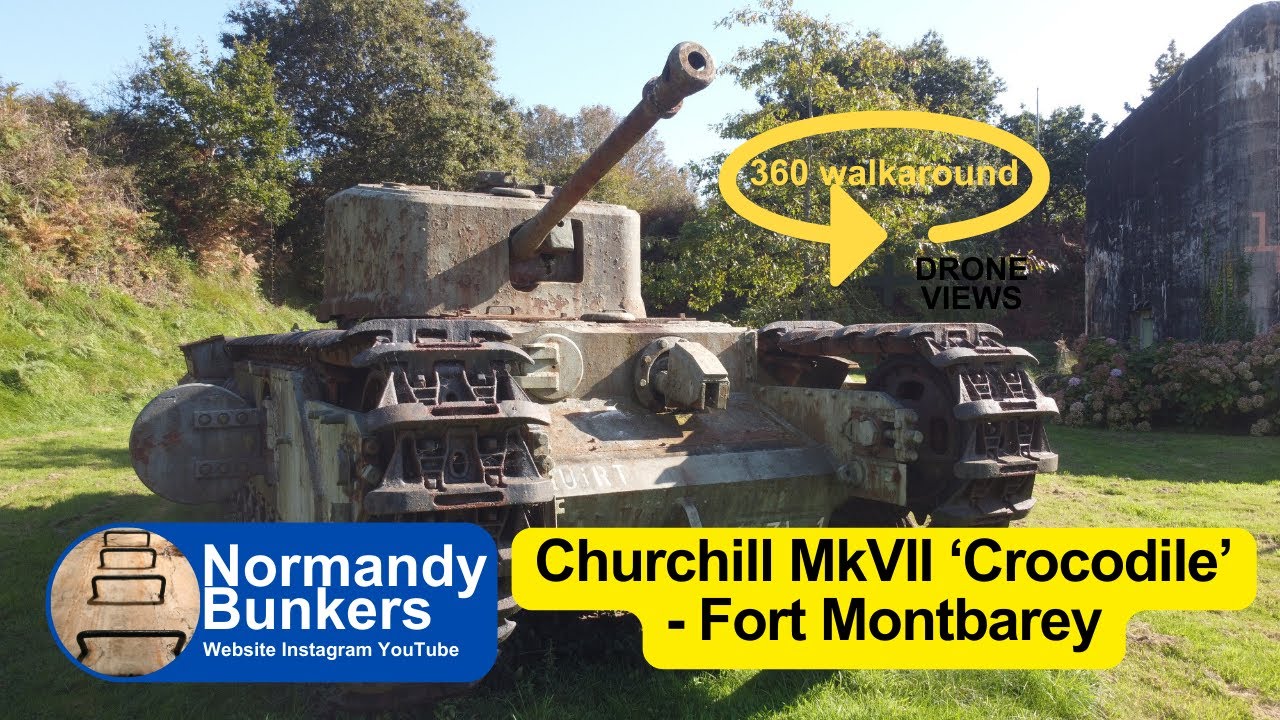 NEW SERIES - WALKAROUND: WW2 Churchill Crocodile flamethrower tank ...
