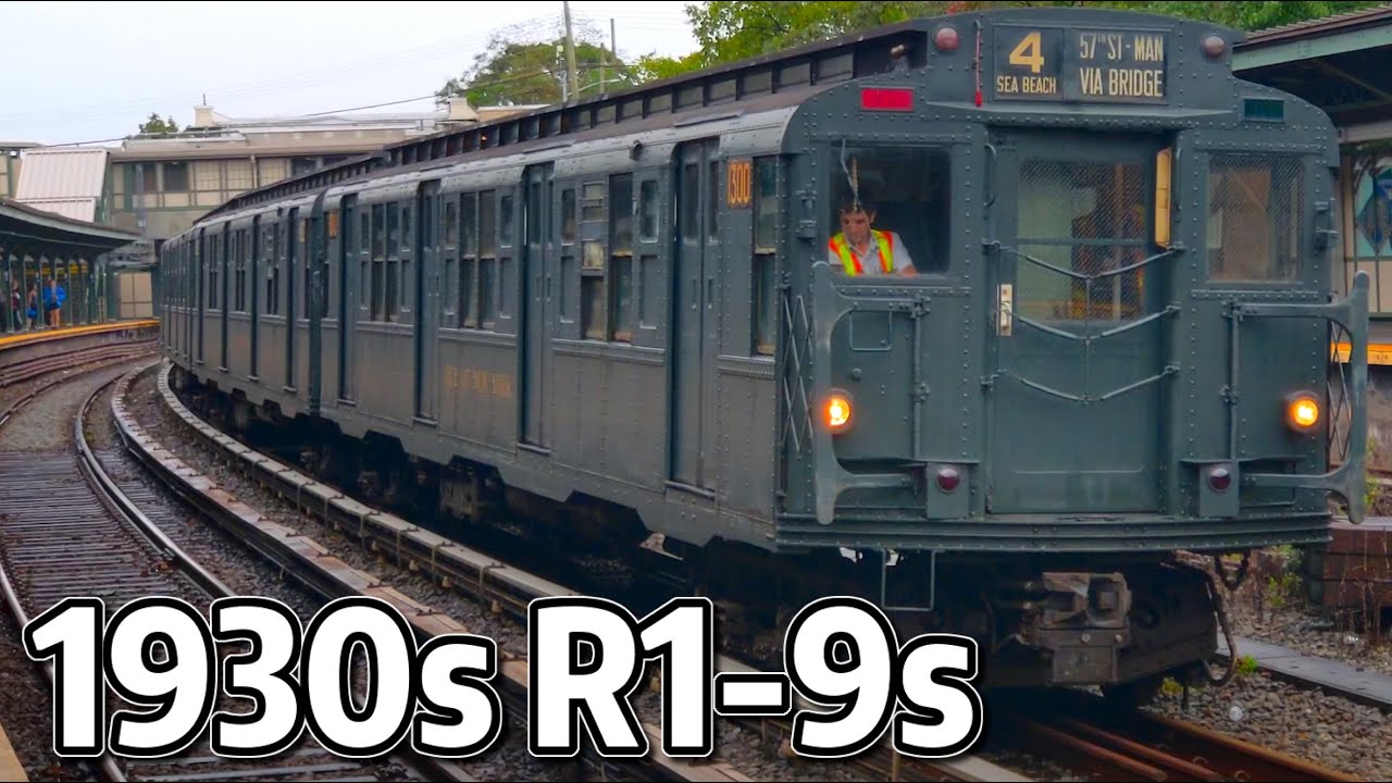 ⁴ᴷ⁶⁰ R1-9 Museum Train on the October 7, 2023 Trip to Greenwood ...