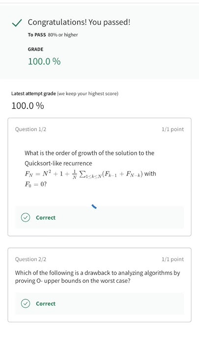 Week 1 Analysis Of Algorithms By Princeton University Courseraanswers Algorithm Youtube