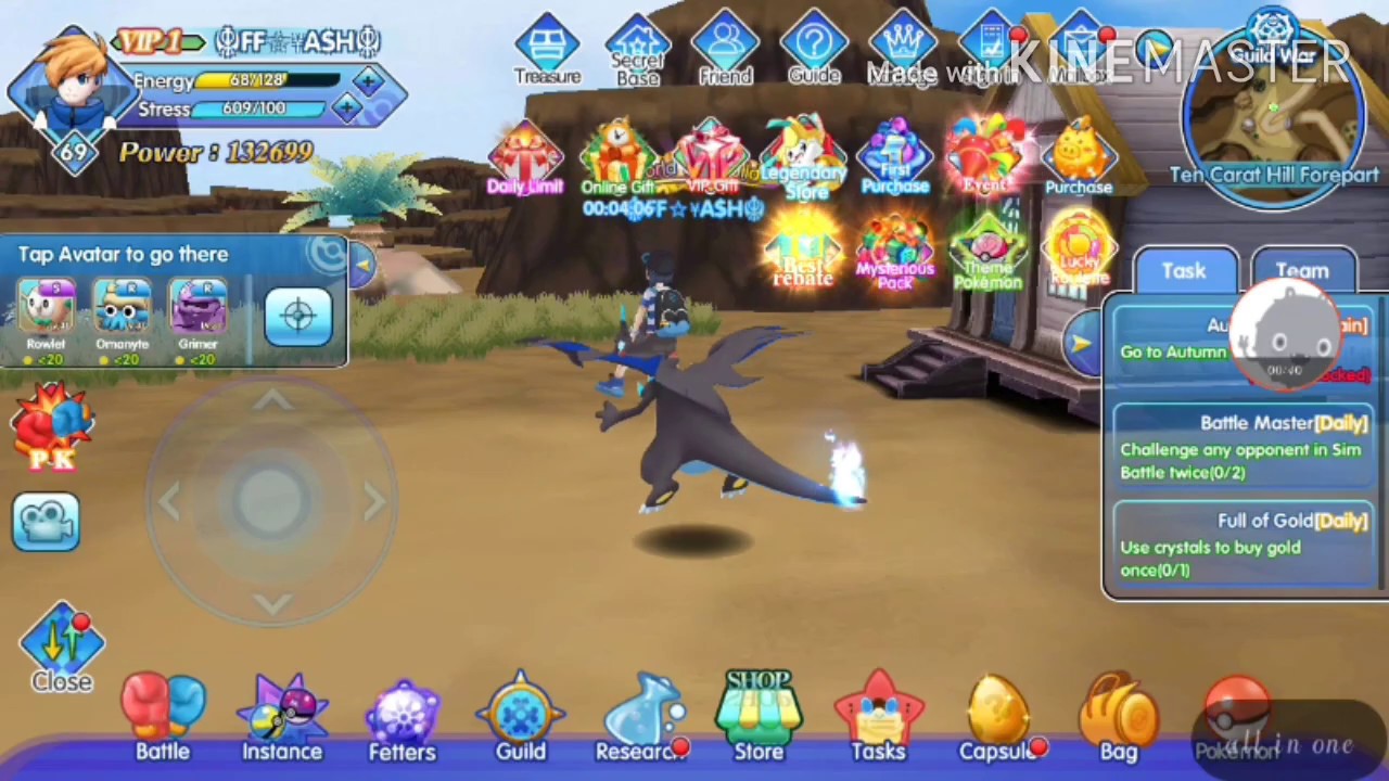 Mons awaken (pocketown) Guild war reward collection - YouTube