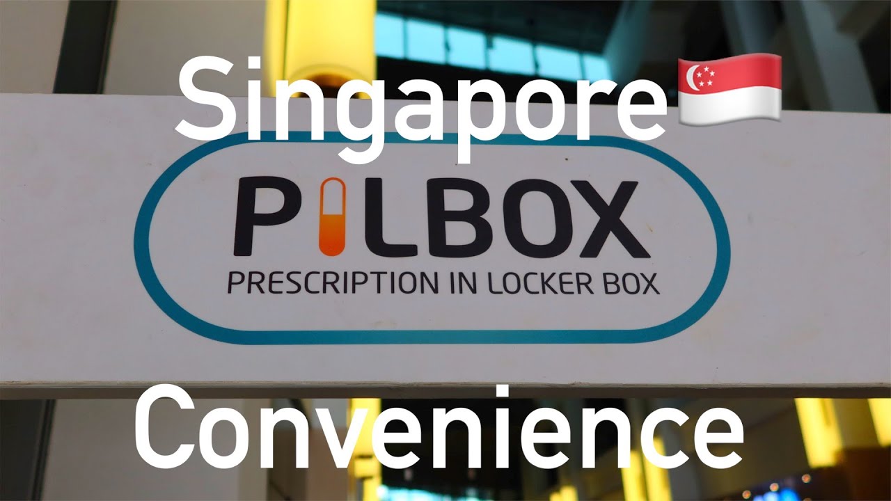 SingHealth Pilbox - Prescription in locker box - YouTube