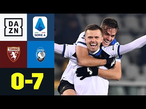 Ilicic-Dreierpack, 50-Meter-Hammer & Gosens-Traumtor: FC Turin - Atalanta 0:7 | Serie A | DAZN