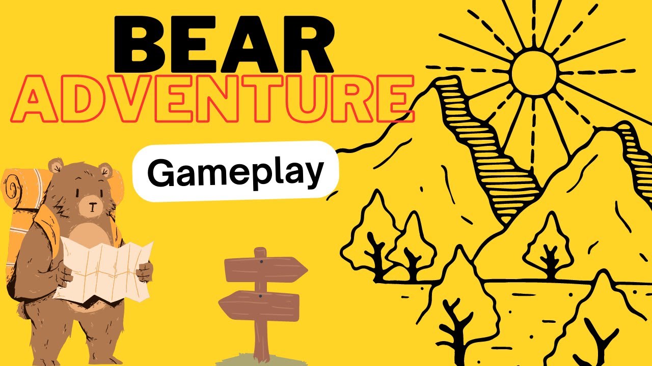 Bear Adventure - Aventura do Urso - Gameplay e explorando o jogo - YouTube