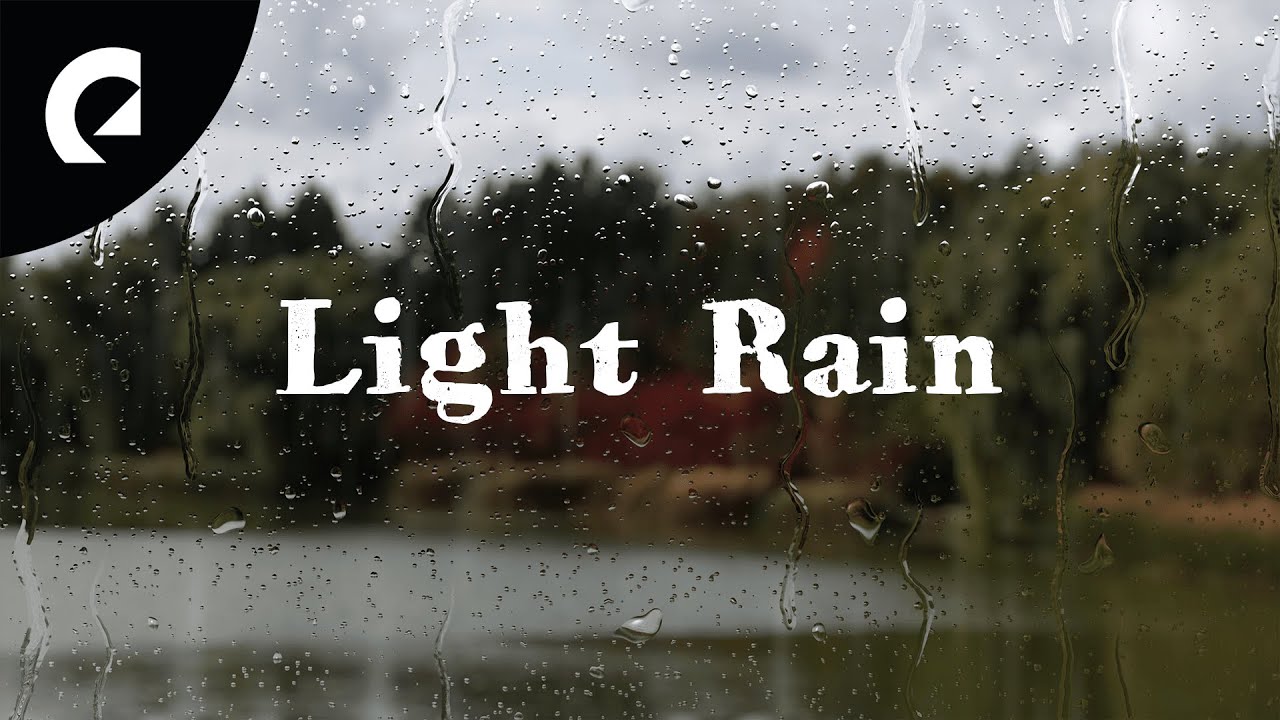 Light Rain Ambience For Deep Sleep, Relaxation, Study, Work (30 Minutes ...