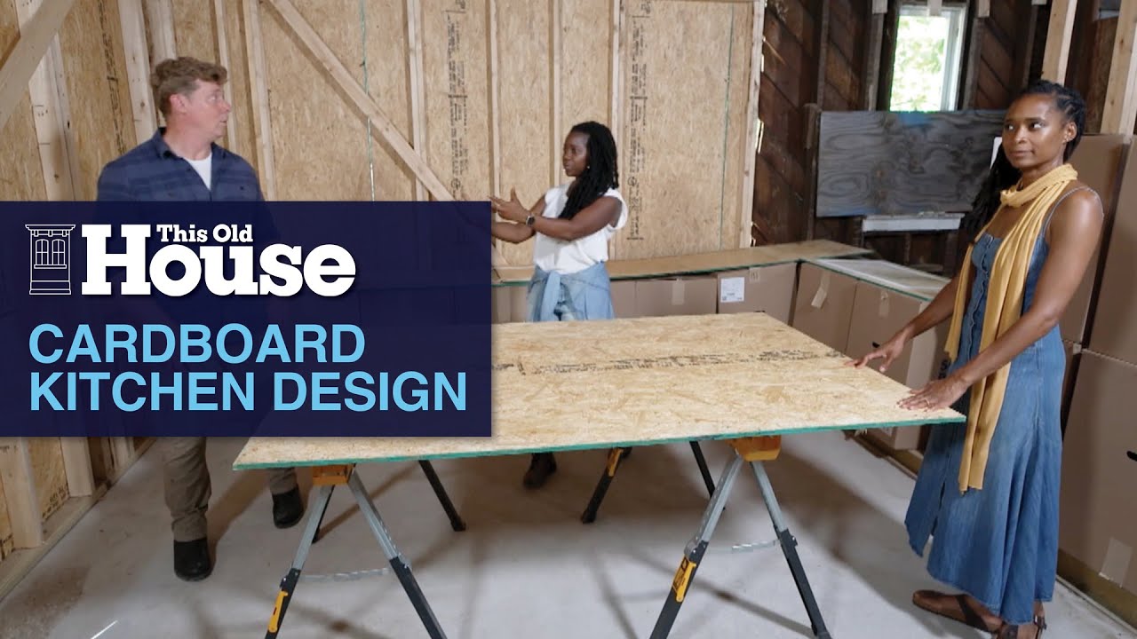 Cardboard Kitchen Design | This Old House - YouTube