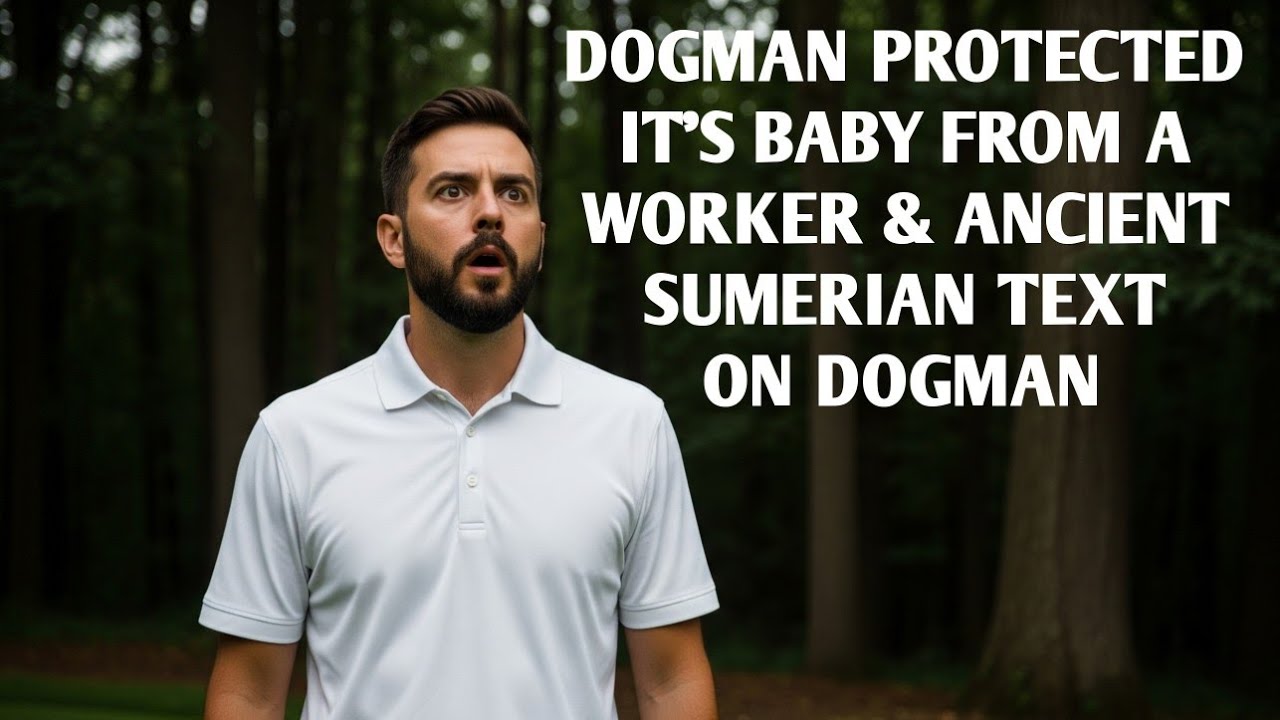 DOGMAN PROTECTS IT'S BABY FROM GOLF COURSE WORKER & ANCIENT SUMERIAN ...
