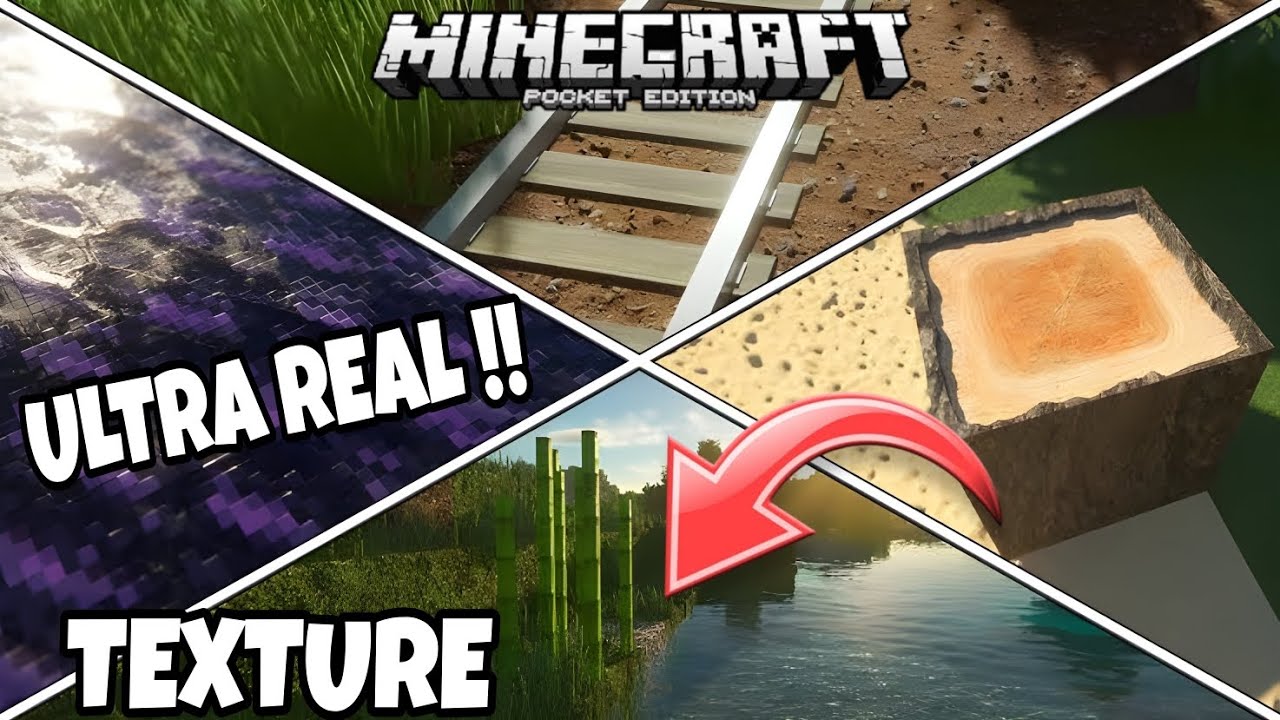 😍INSANE ! LOW END REALSTIC TEXTURE PACK FOR MCPE 1.20+ || 🔥 Working In ...