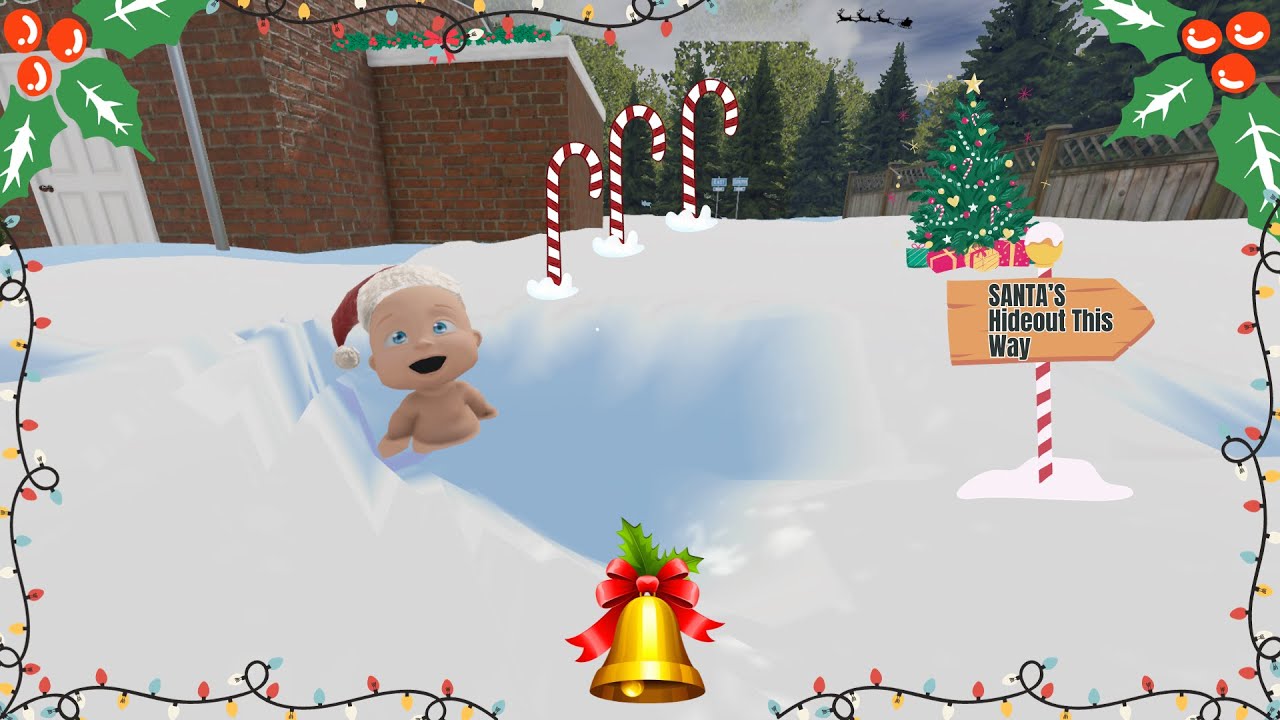 Baby Brothers Find Santa's Secret Hideout! (Who's Your Daddy) - YouTube