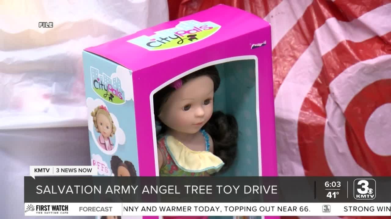Salvation Army Angel Tree Toy Drive kicks off - YouTube