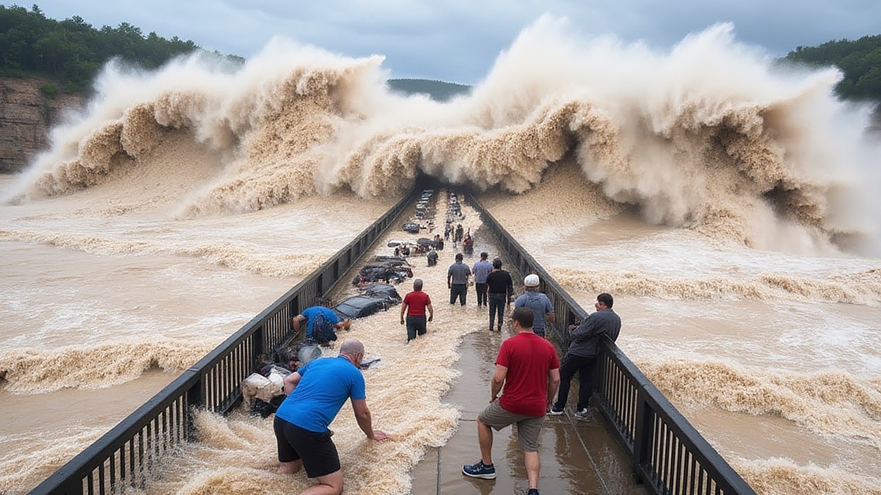 10 Unbelievable Flash Floods Caught on Camera - YouTube