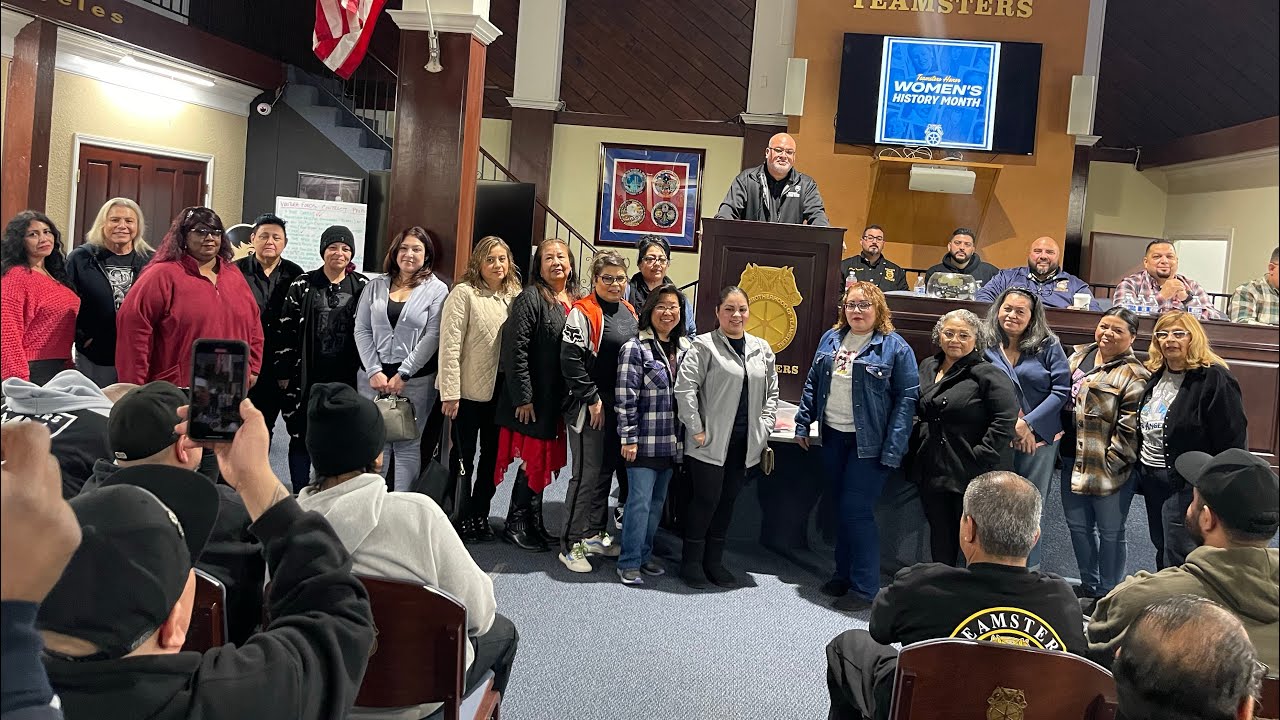 Teamsters Local 630 3/3/24 General Membership Meeting - YouTube