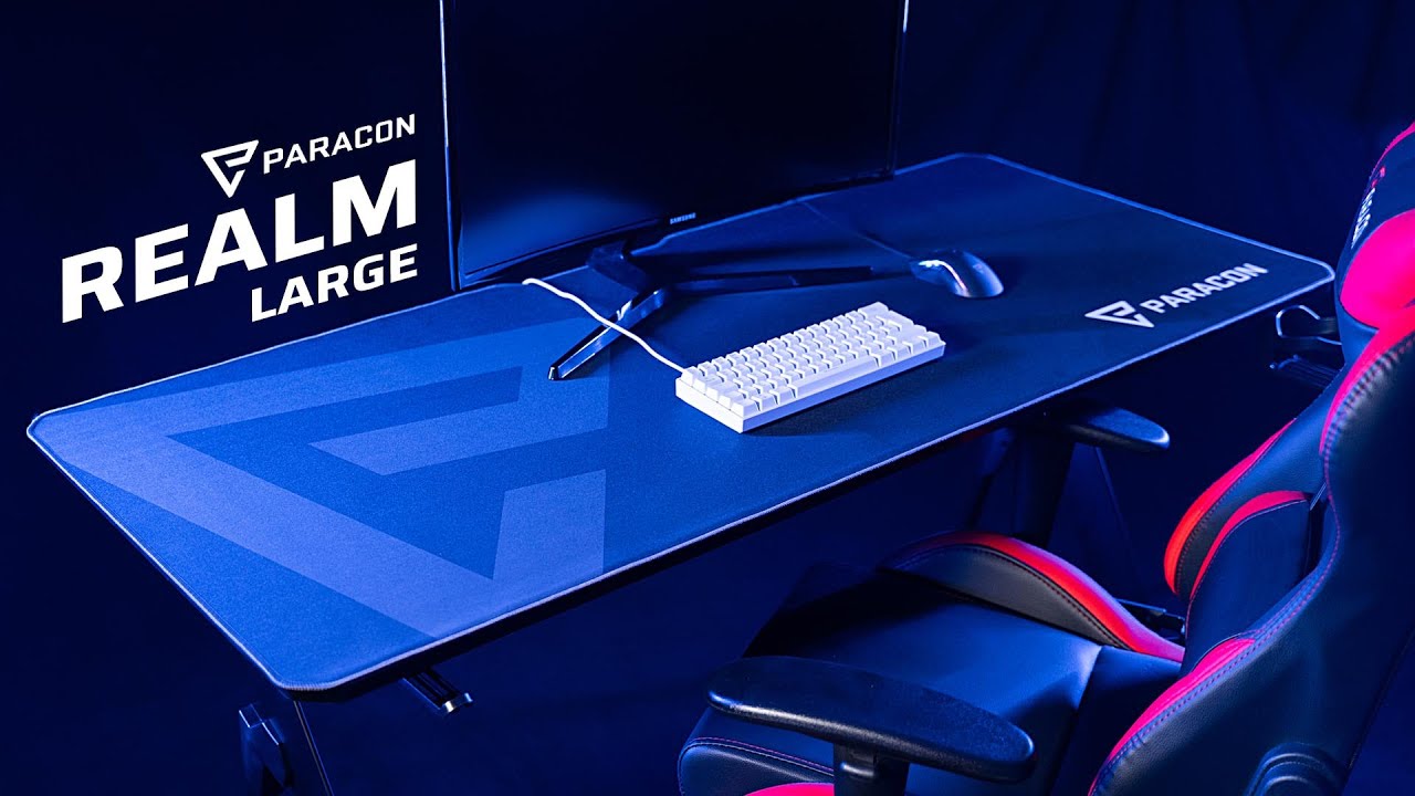 Paracon REALM Large - Gaming Desk - YouTube