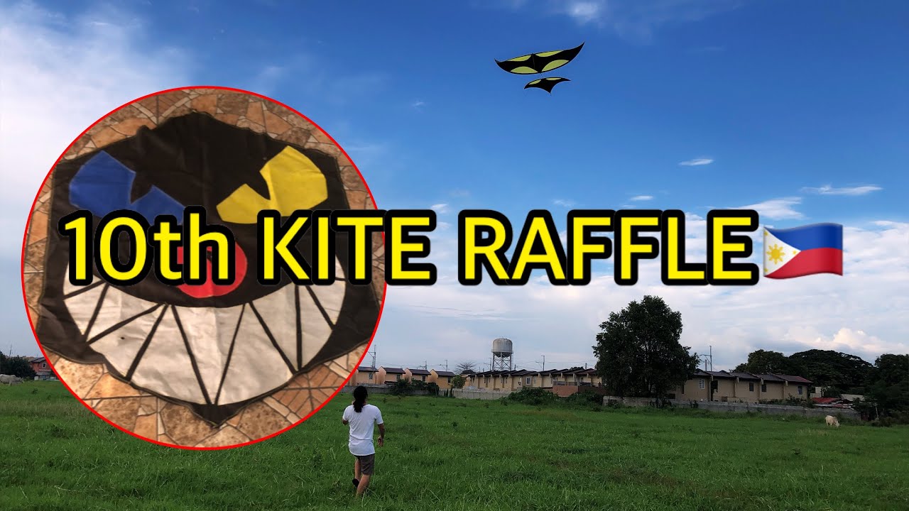 10th KITE RAFFLE|SARANGGOLA DE BAKLAS - YouTube
