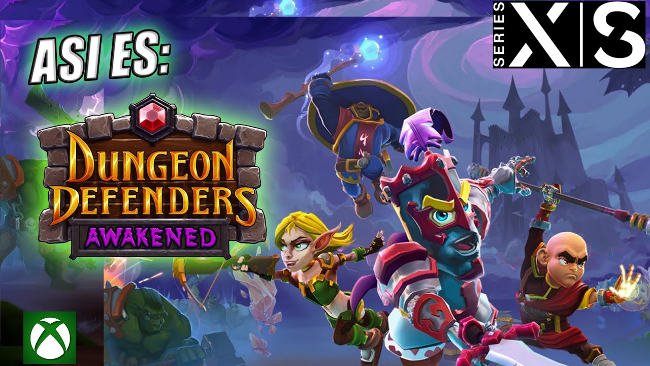Asi es Dungeon Defenders Awakened en Xbox Series X/S - YouTube