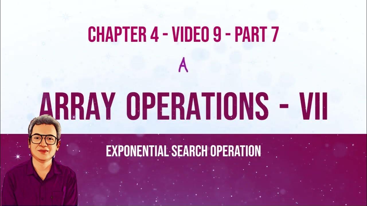 Exponential search - Variant of binary search | using C++ | Anshuman ...