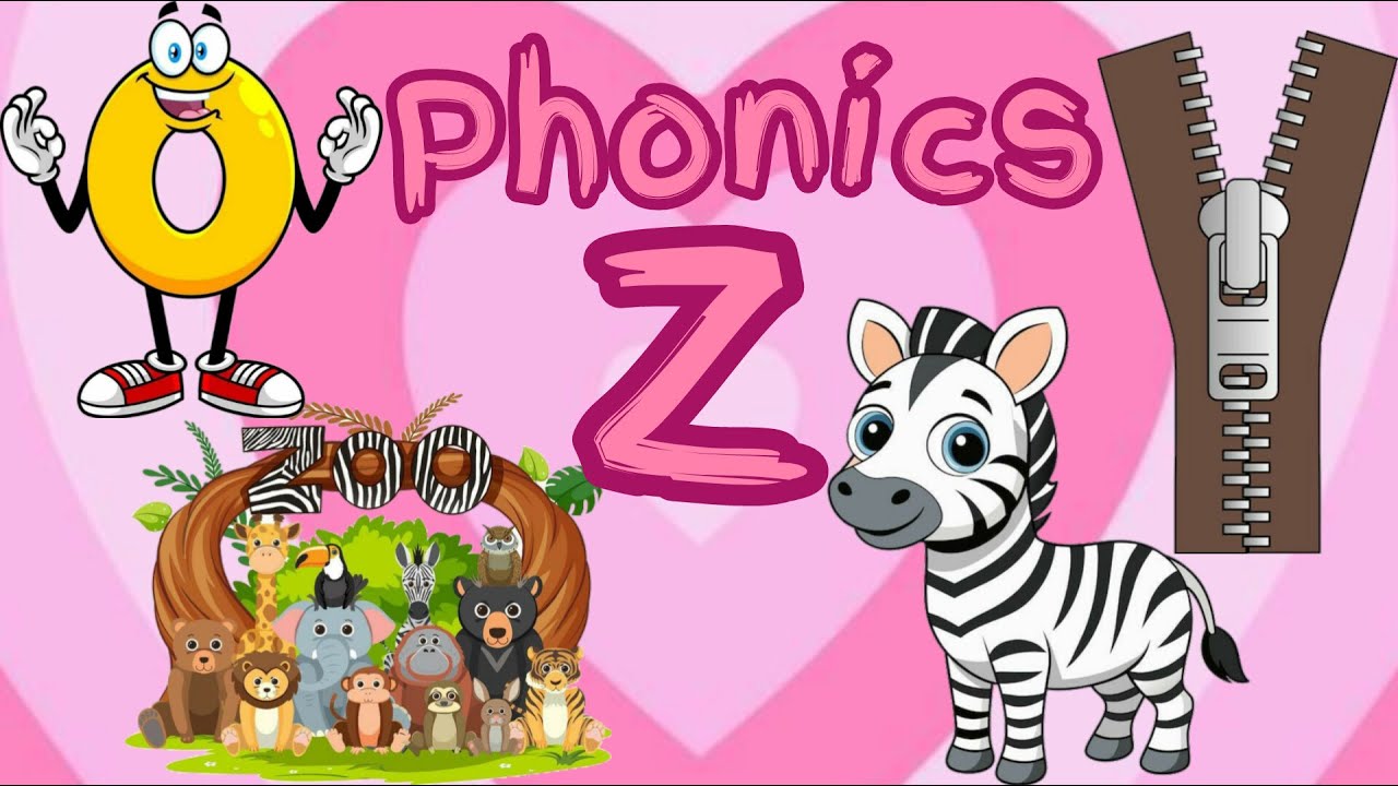 Phonics of letter Z with Happy brain kids learning | phonics - YouTube