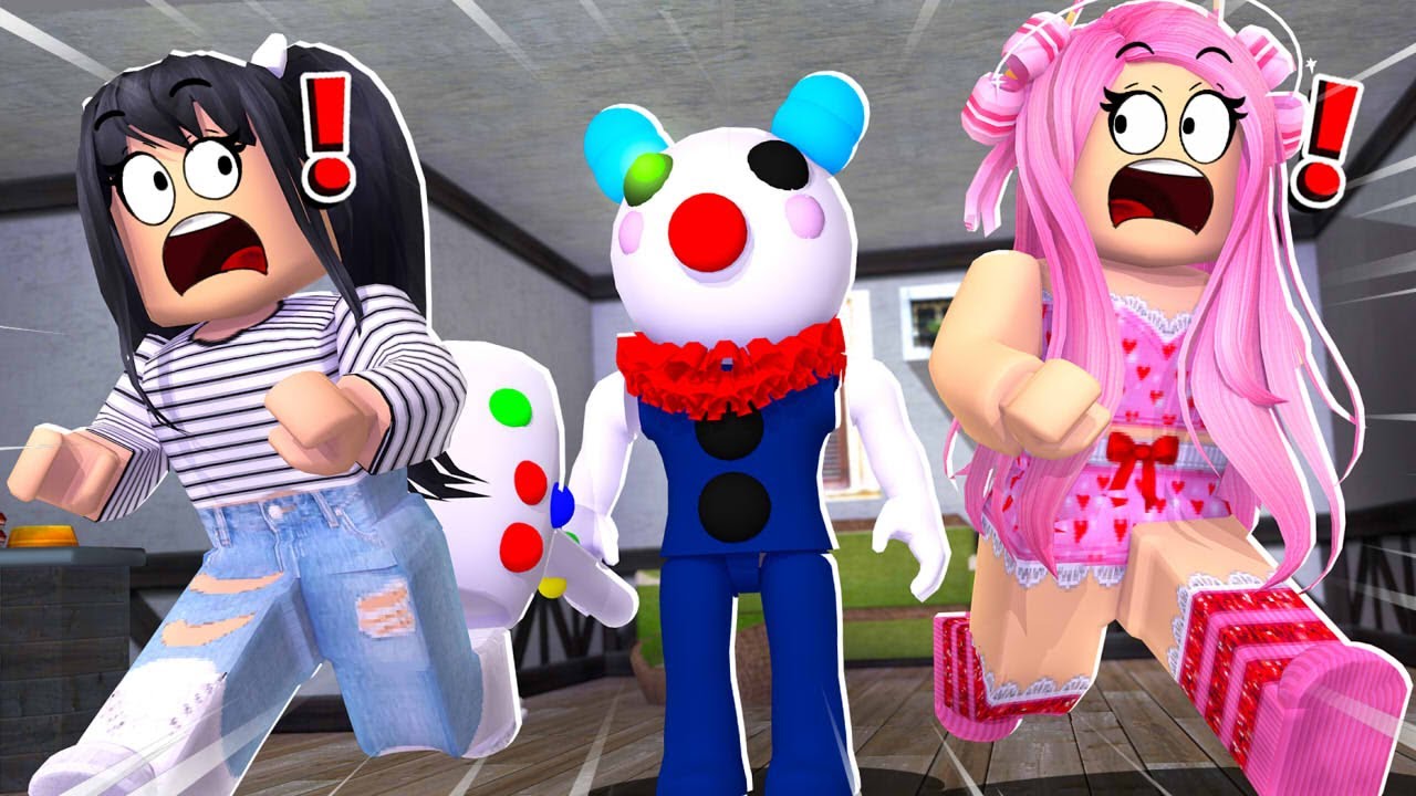 TRYING TO ESCAPE A CARNIVAL FROM A CREEPY CLOWN?! | Roblox Piggy ...