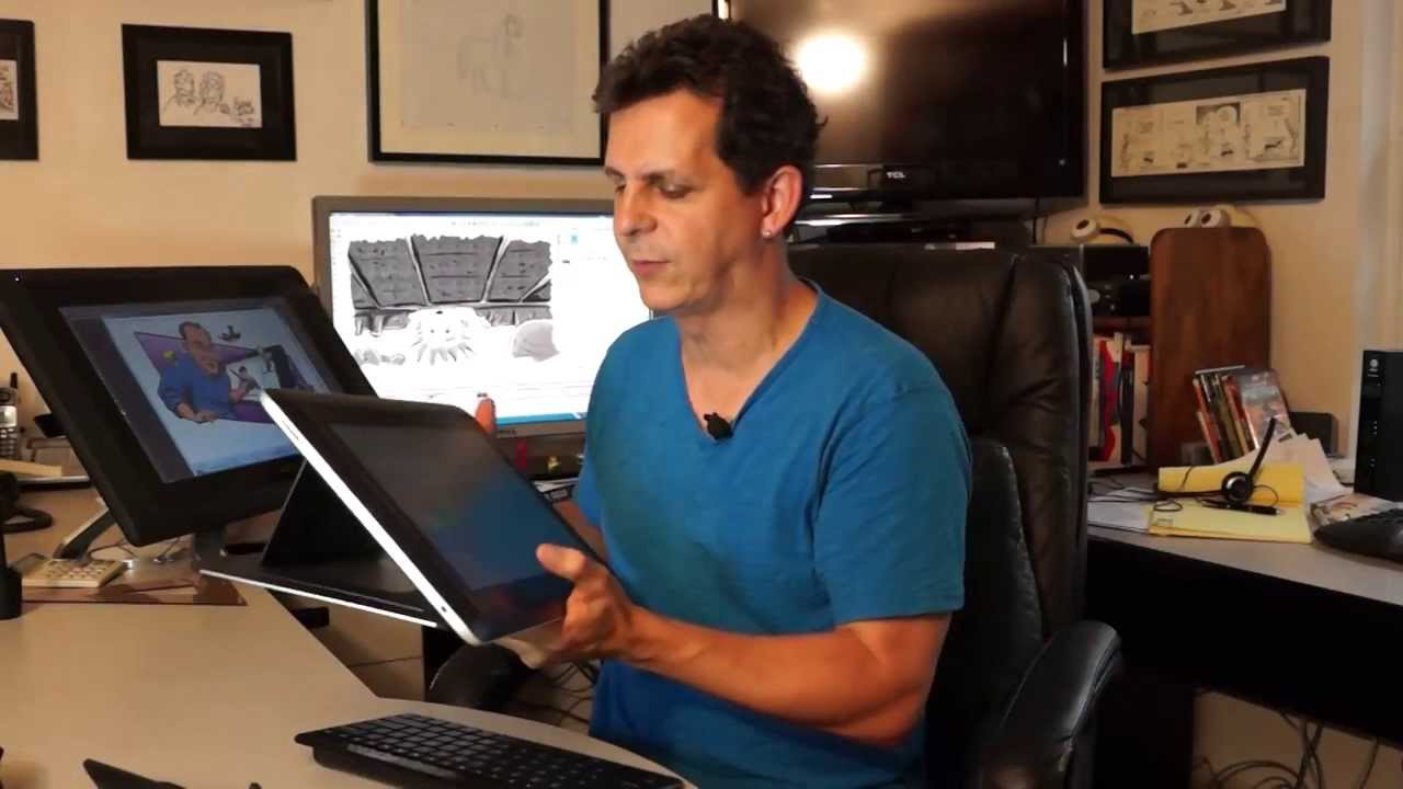 Wacom Cintiq Companion setup for artists - YouTube