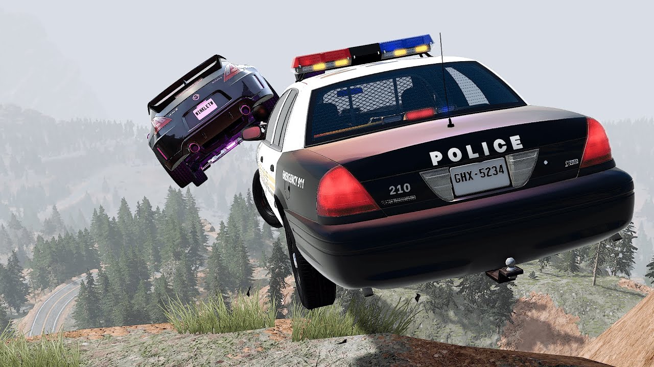 Cliff Drops #05 | BeamNG Drive - YouTube