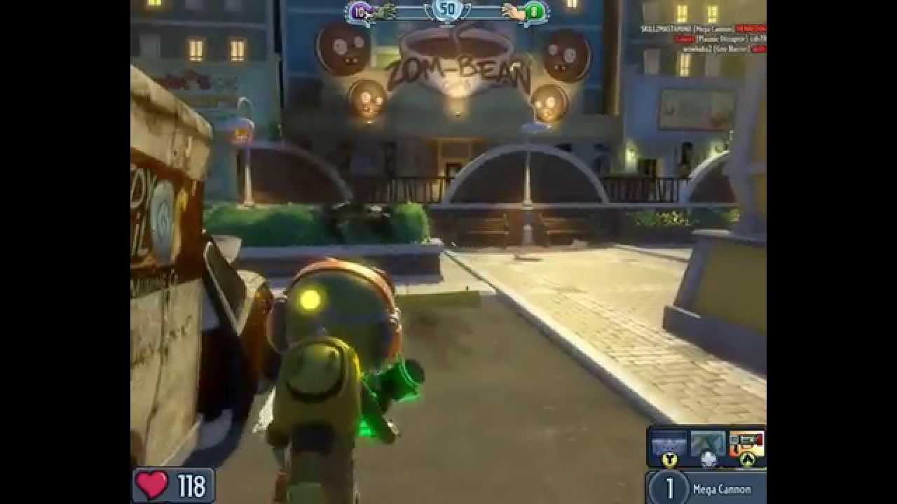Fun with tank commander (PVZ garden warfare team vanquish) - YouTube