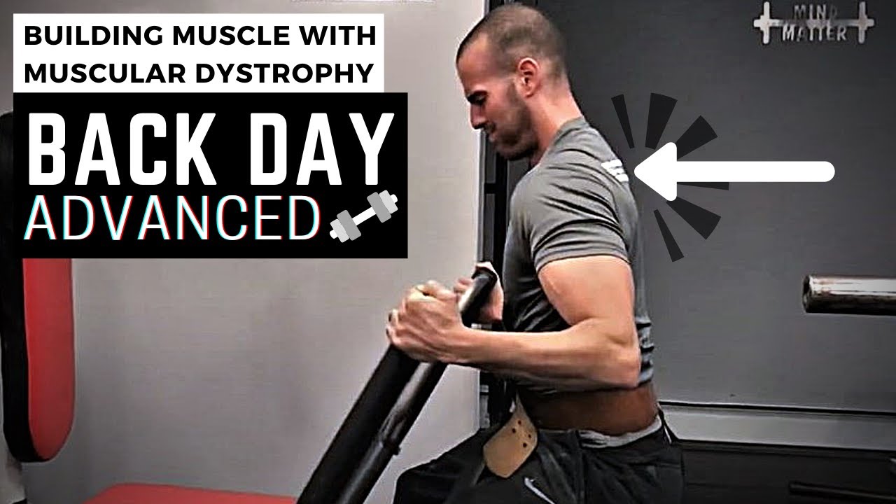 High Impact Back Workout! | Training with Muscular Dystrophy - YouTube