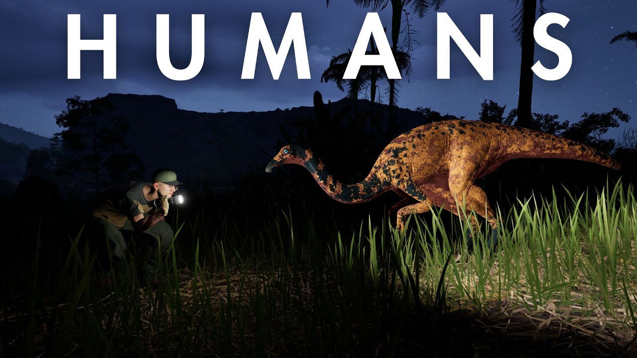 Surviving as a Human in The isle - YouTube