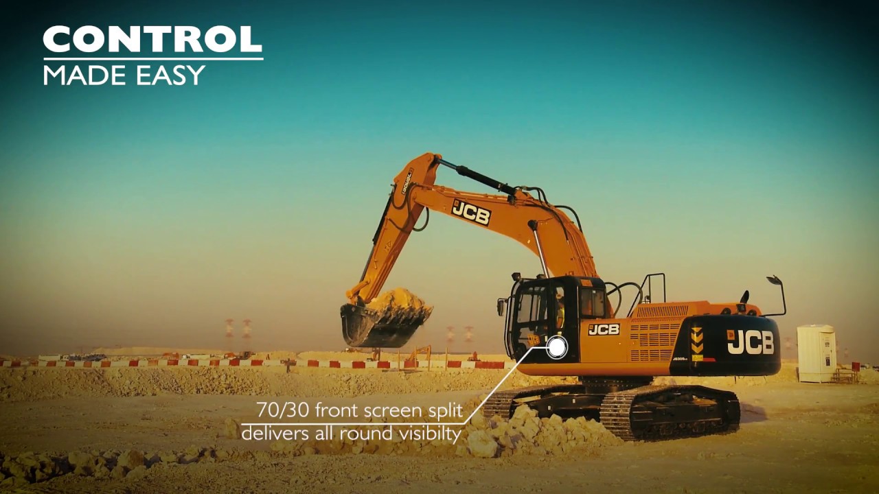 Новый надежный 30-тонный экскаватор JS305 - YouTube