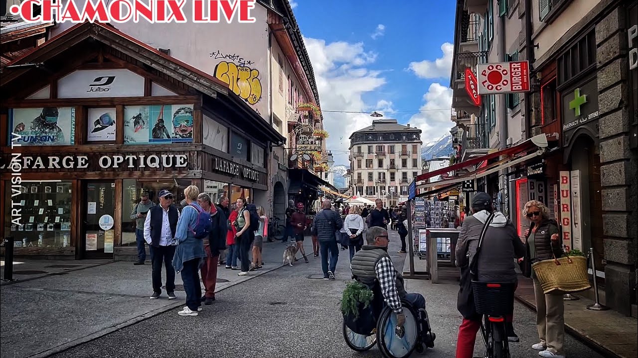 [🇫🇷CHAMONIX MONT-BLANC WALK LIVE] Spécial Live Walk in Chamonix Mt ...