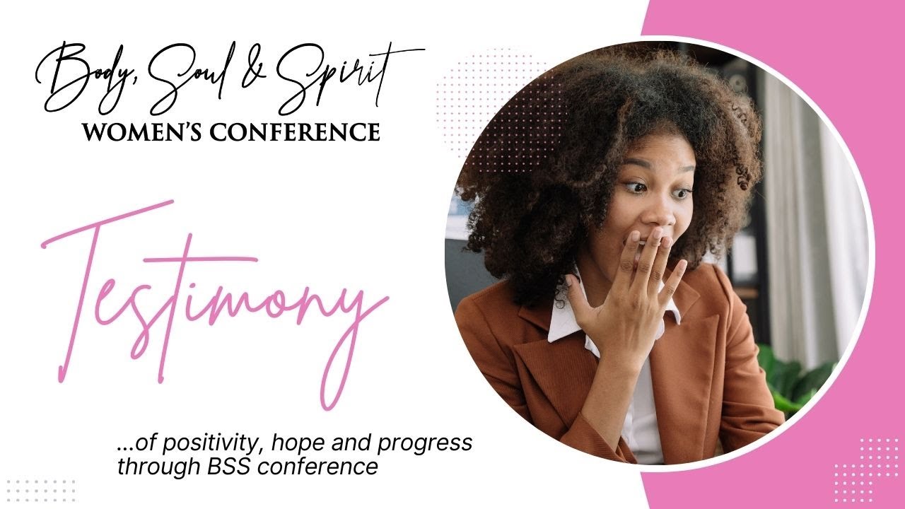 Testimony of positivity, hope and progress through BSS conference - YouTube