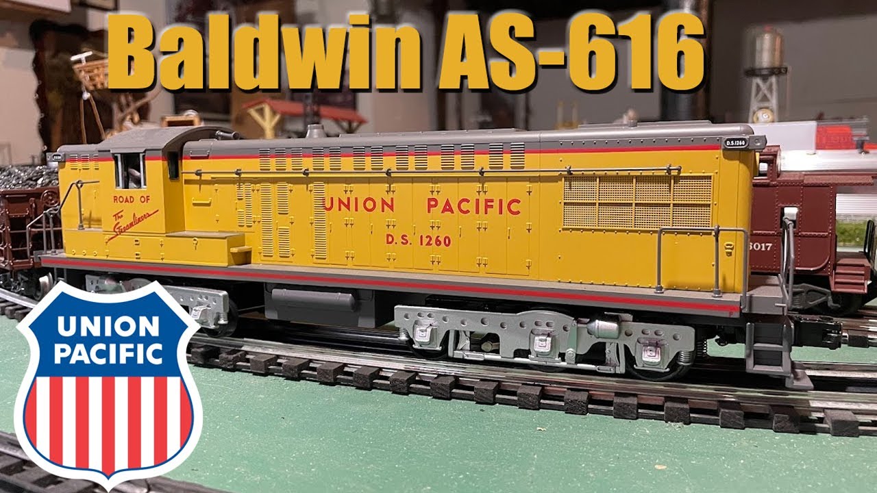 Union Pacific Baldwin AS-616 - YouTube