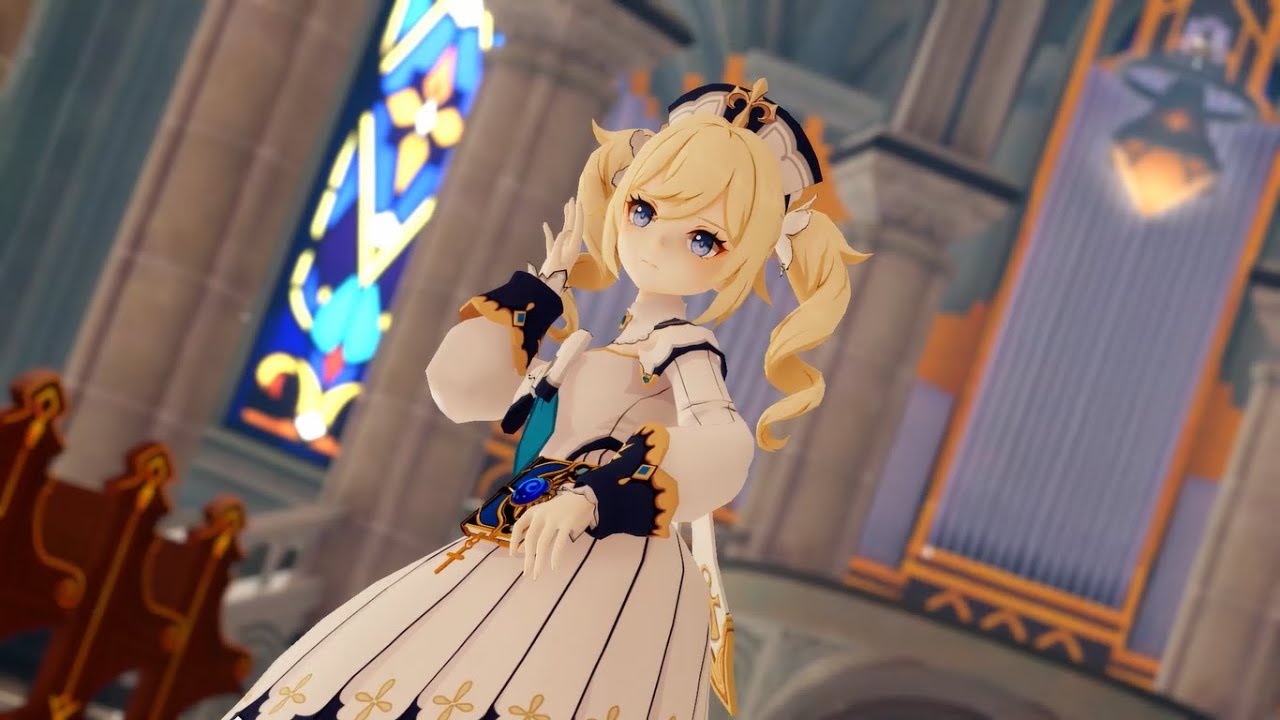 [MMD Genshin Impact] 大喜 [Barbara] - YouTube