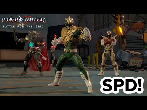 SPD 3! My SPD Training Academy Tournament Run in Power Rangers Battle ...