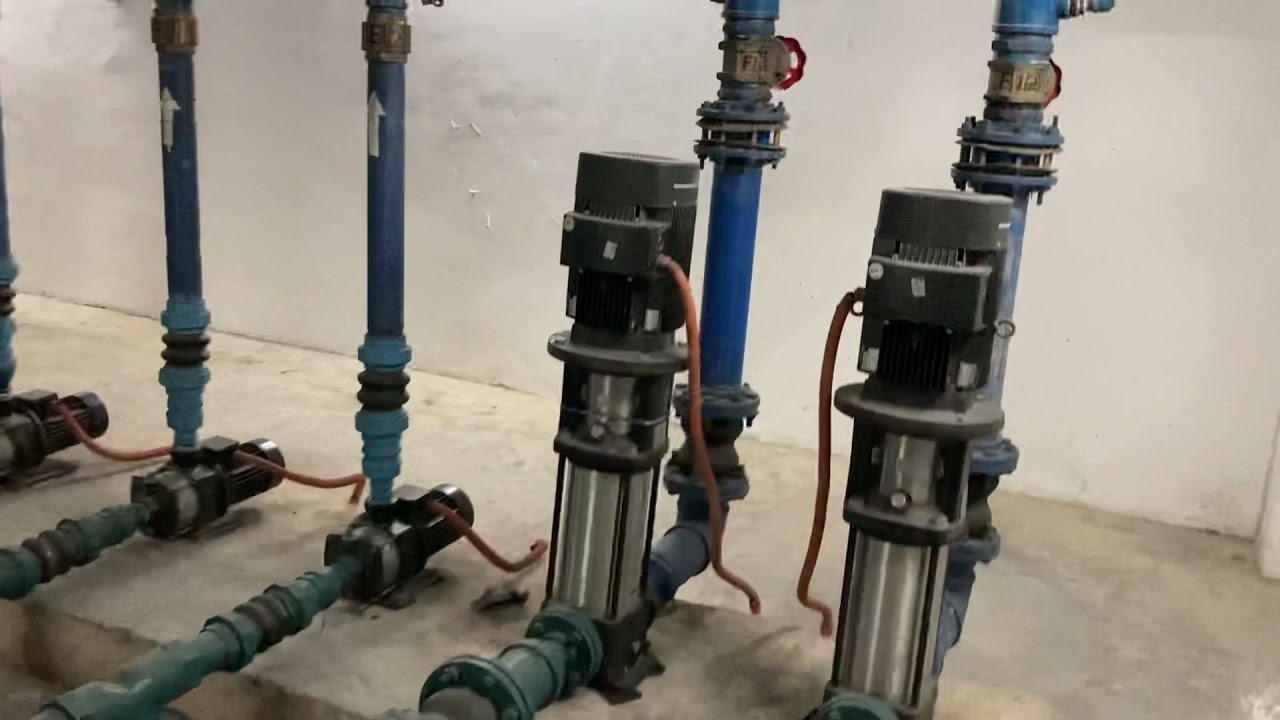 Domestic Water Pumps and Control Panel Inspection - YouTube