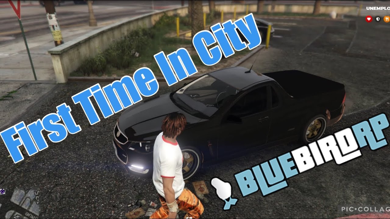 First Time Playing GTA5 RolePlay (BluebirdRP) - YouTube
