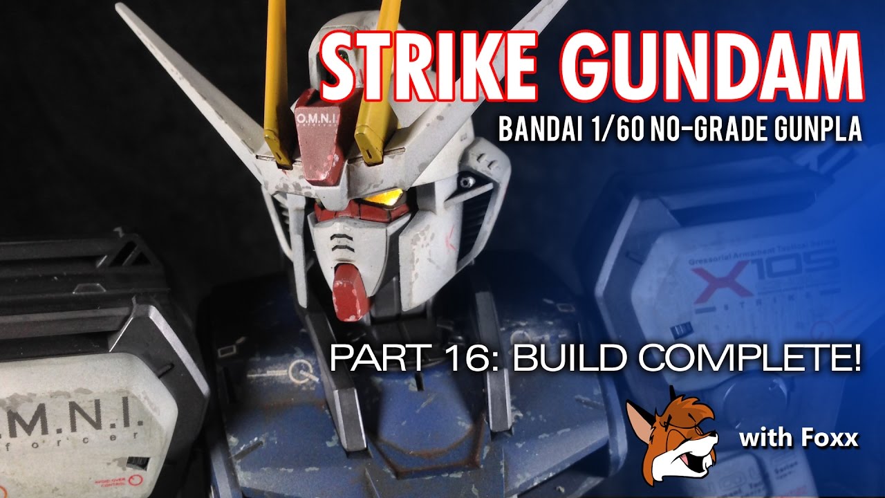 Bandai 1/60 Big Scale Real Detail Strike Gundam 16: BUILD COMPLETE ...