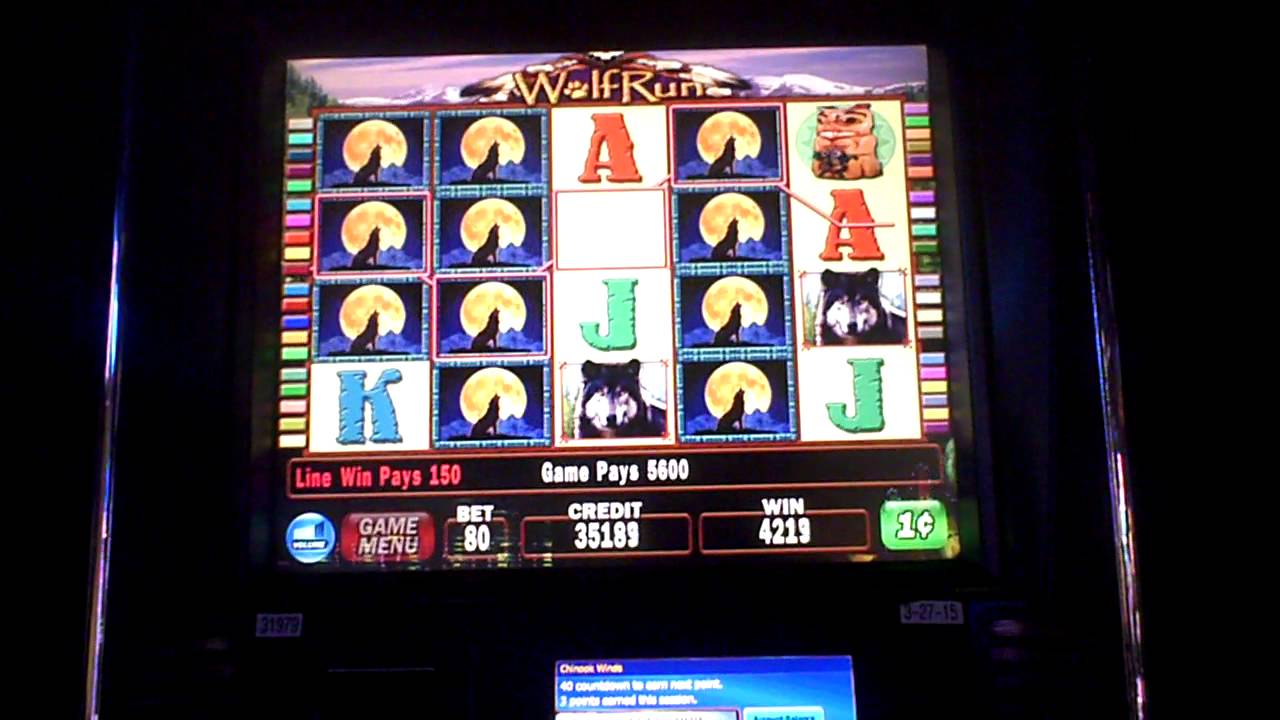 Wolf Run Slot Machine Line Hit - YouTube