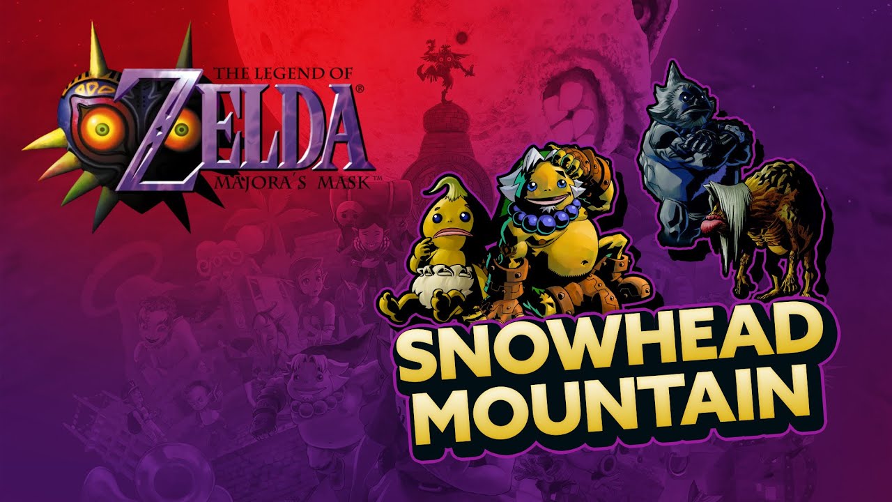 Zelda: Majora's Mask - Snowhead Mountain Walkthrough - YouTube