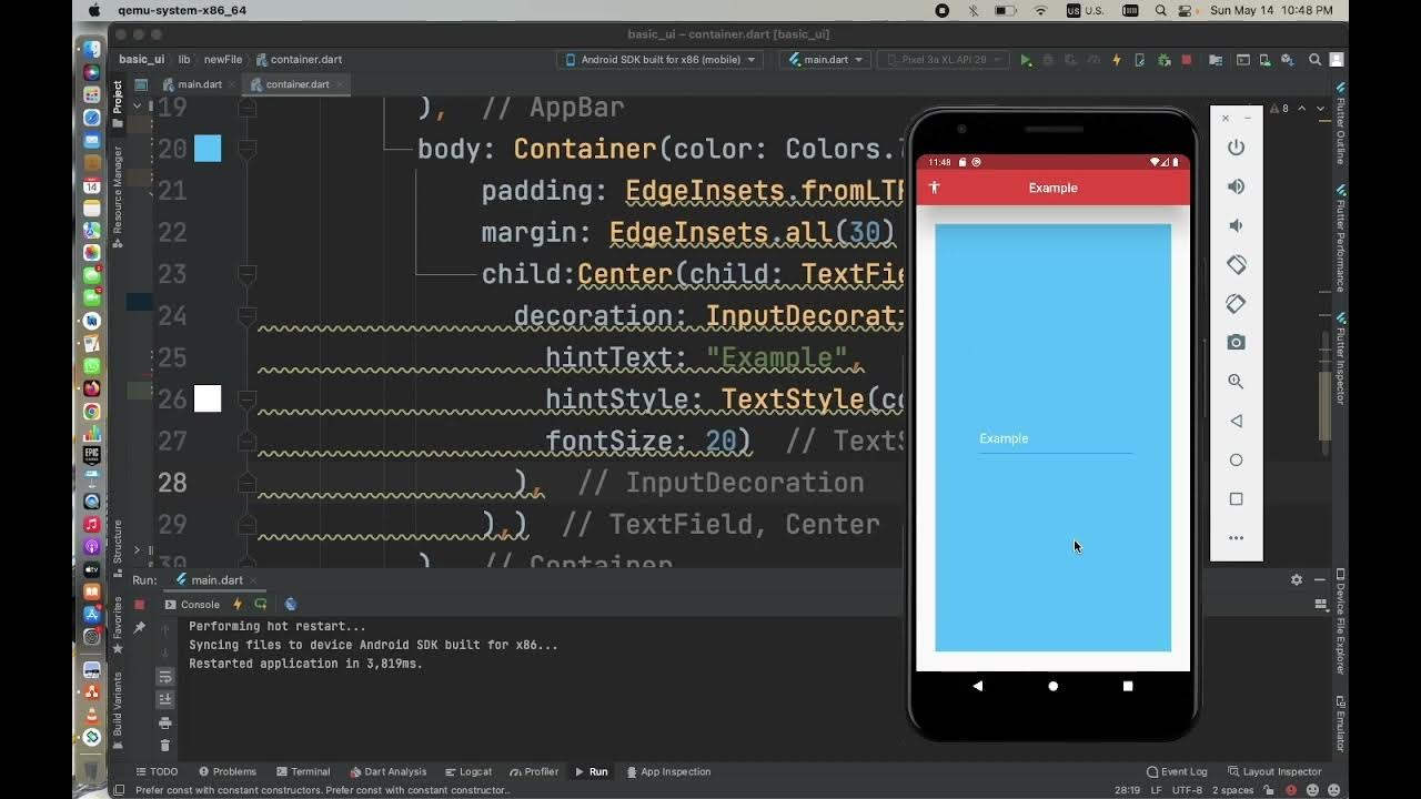 Flutter TextField sample 2 - YouTube