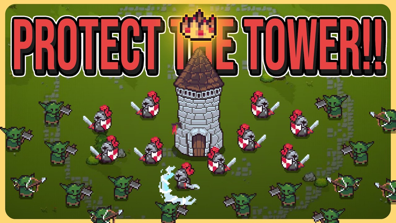 Upgrading an ARMY of Knights to Fight Off a HORDE of Goblins - YouTube