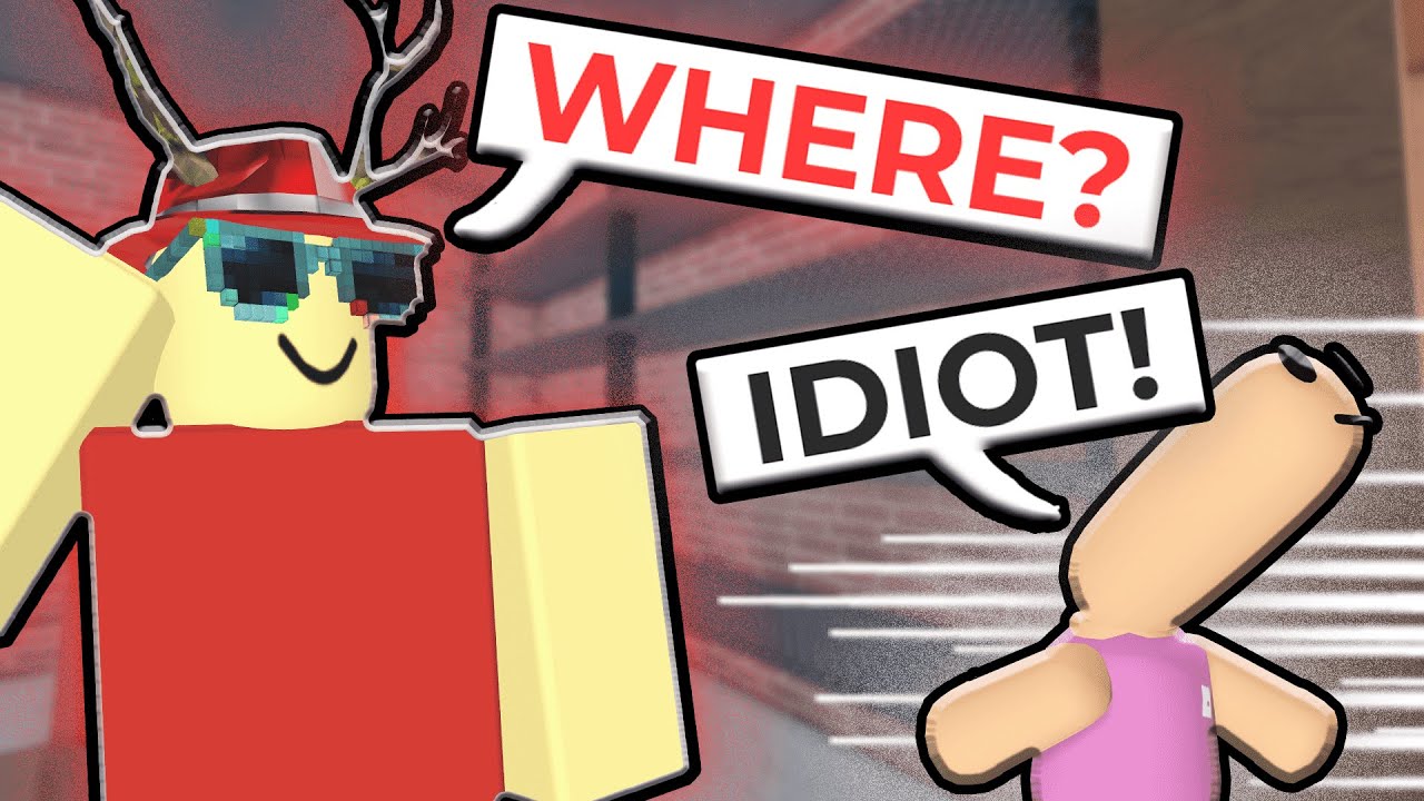 TROLLING NOOBS WITH A SMALL AVATAR IN ROBLOX - YouTube