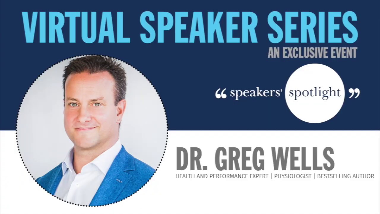 Re-imagining a Healthier High-Performance Future | Dr. Greg Wells - YouTube