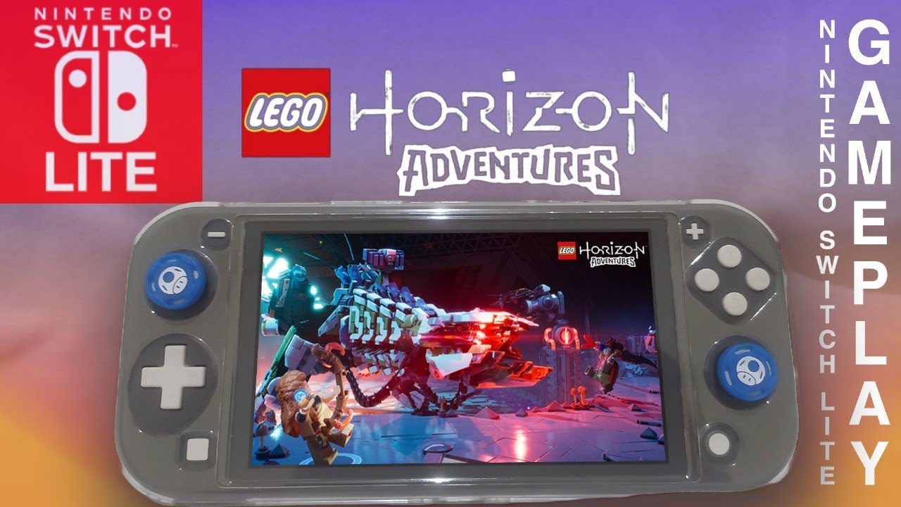 Lego Horizon Adventures Nintendo Switch Lite Gameplay - YouTube